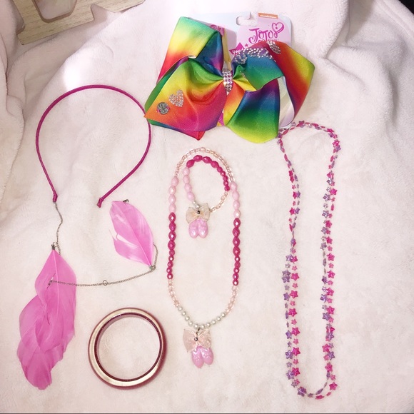 Nickelodeon | Accessories | Jojo Siwa Bow Jewelry And Accessory Bund ...